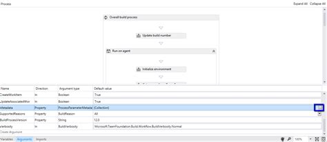Enabling Logging Verbosity Process Parameter In Build Definition Tfs
