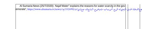 Hyperref Arabic Links Which Are Long And Line Breaks Tex Latex