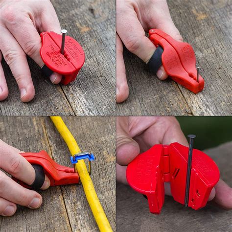 Safety Nailer Magnetic Nail Screw And Staple Holder The Green Head