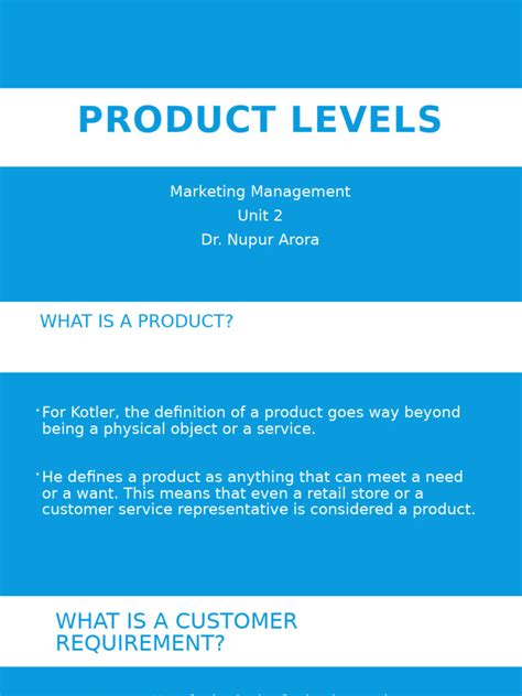 Product Levels Pdf