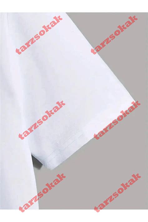 Tarzsokak تي شيرت أبيض جديد لطيف على شكل قطة كرتونية مضحكة مطبوع عليه Harajuku Kawaii T Shi