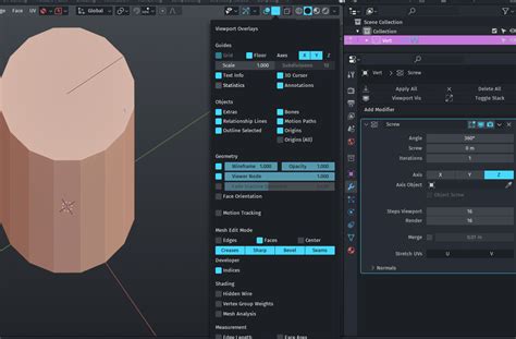 Edges Visibility Using Modifiers In Edit Mode Modeling Blender