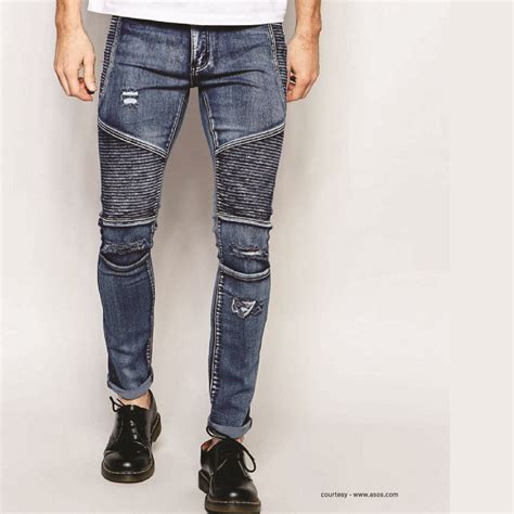 Racing Away This Season Is The Biker Jeans For Men Stylumia Blog