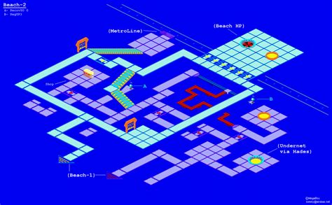 Mega Man Battle Network 3 All Maps Kosgames