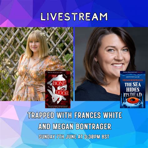 Livestream Trapped With Frances White And Megan Bontrager — Cymera