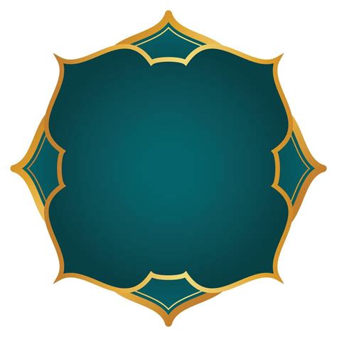 Golden Islamic Frame 39936572 Vector Art At Vecteezy