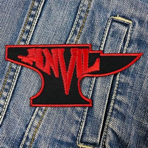 Anvil Embroidered Patch Badge Applique Iron On Etsy