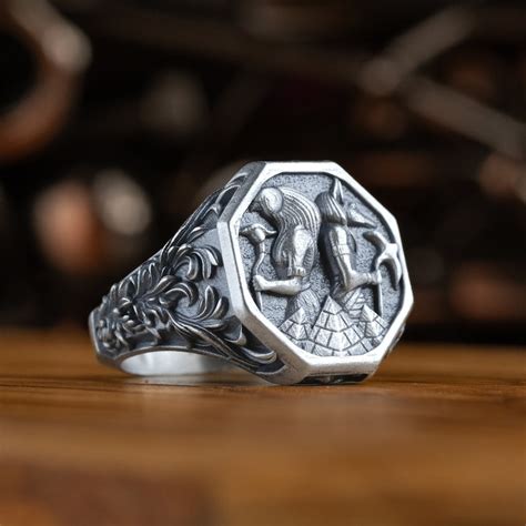 Anubis Ring Etsy