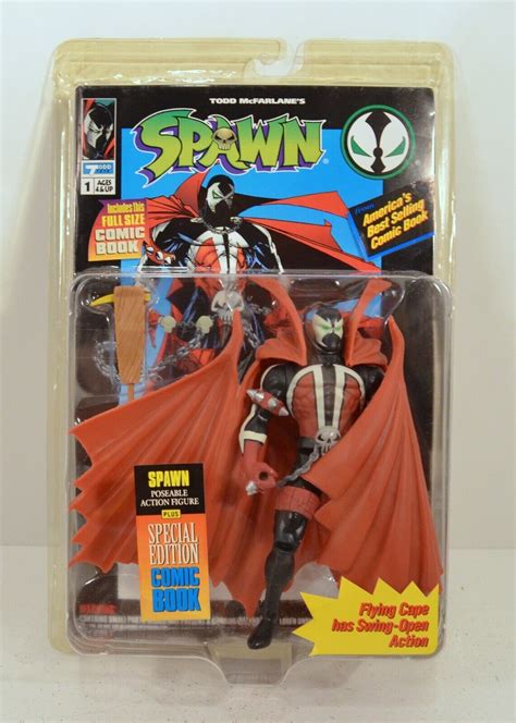 1994 Flying Cape Spawn 6 Mcfarlane Action Figure And Special Edition