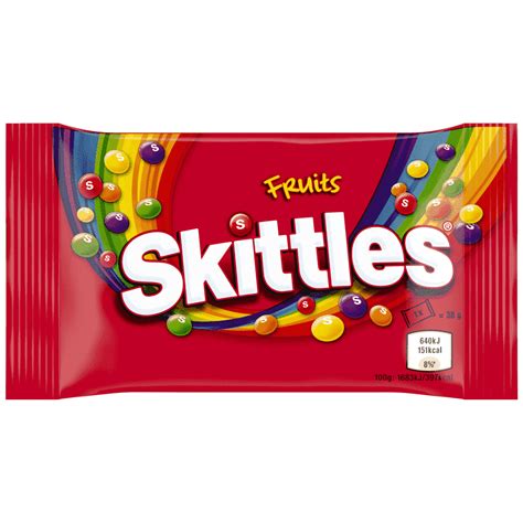 Skittles Fruits Καραμέλες 38gr Mymarketgr