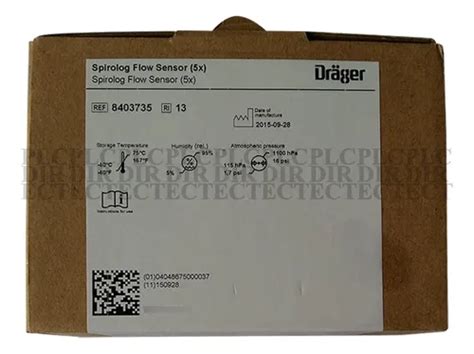 New Drager 8403735 Spirolog Flow Sensor Ccx Meses Sin Interés