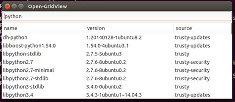 Open Gridview The FOSS Out Gridview BackSlasher