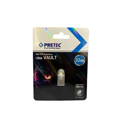 فلش مموری Pretec مدل I Disk Vault Usb 3 0