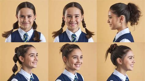 24 Easy School Hairstyles Ideas For Girls