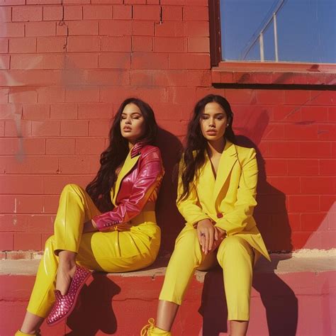 Female Gen Z Fashion Models Premium Ai Generated Image