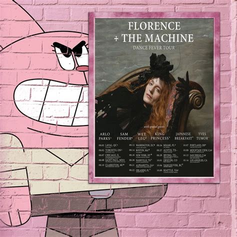 Póster Del Tour De 2022 Florence And The Machine Tour
