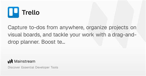 Trello Visually Organize Any Project From Start To Finish Mainstream