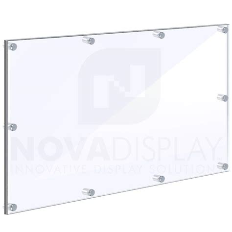Oversized And Panoramic Acrylic Frames Frameless Display Kits
