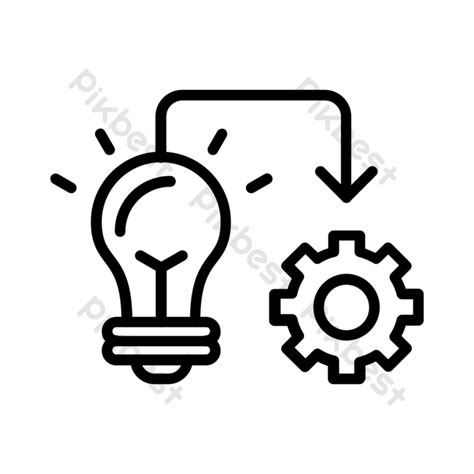 Implementation Line Icon Vector Png Images Ai Free Download Pikbest