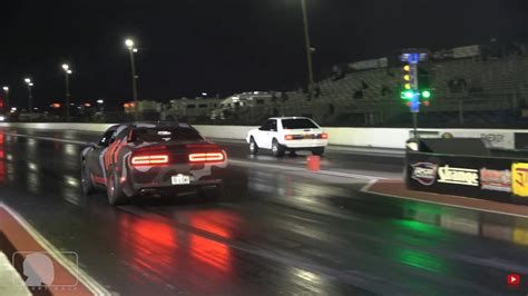 Nitrous Fed Hellcat Drags Mustang Corvette Fox Body Success Is