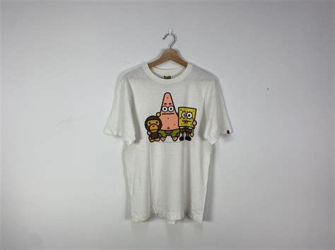 Bape × Nickelodeon Bathing Ape Bape X Spongebob Tee Grailed