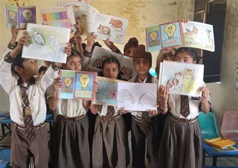 World Art Day Celebrated In Msm School एमएसएम स्कूल में मनाया विश्व