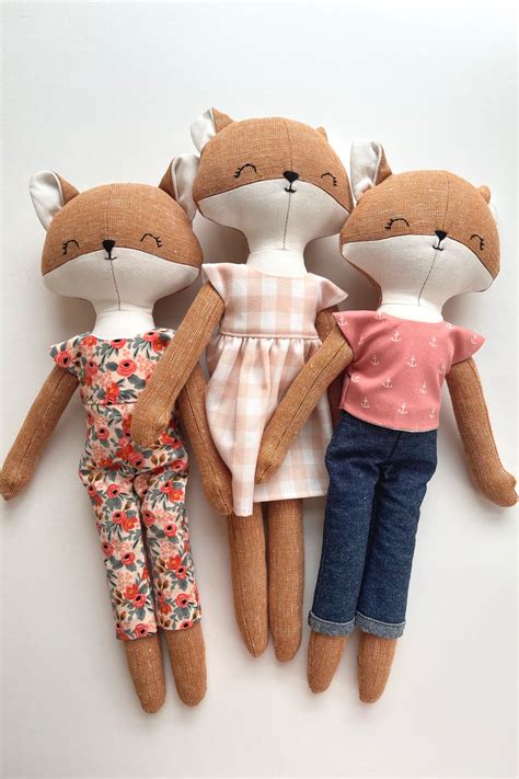 New Handmade Fox Doll — The Linnea Company