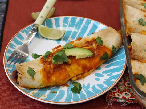 Receta De Enchiladas Vegetarianas ¡saludables Y Ricas