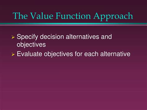 Ppt Multiobjective Value Analysis Powerpoint Presentation Free