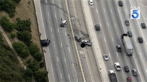 Lapd Sergeant Hit Killed Assisting Crash Victim On 405 Freeway Ktla