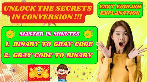 111 Binary To Gray Code Conversion In English Gray Code To Binary
