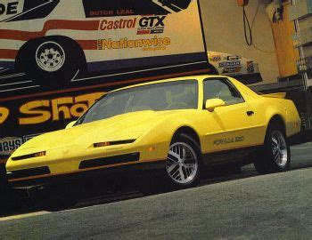 1987 Pontiac Firebird Formula 350 Firebird Formula Pontiac Firebird
