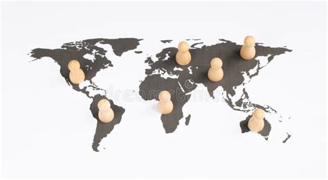 Meeting Of People World Map Brainstorming For Idea Environment