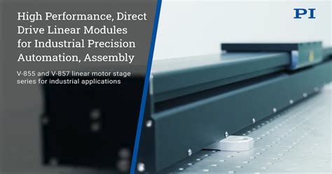 Product High Speed Linear Modules For Automation Direct Drive High Performance Linear Actuators