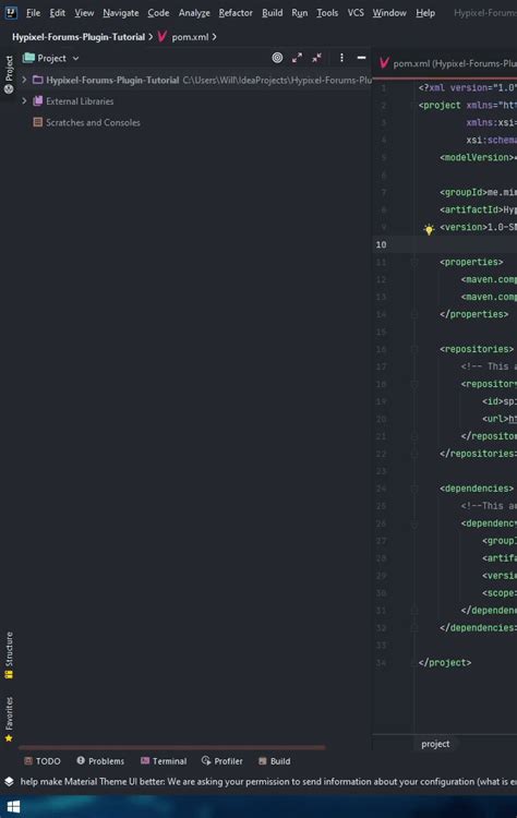 Guide Getting Started With Spigot Plugins Intellij Idea Edition Hypixel Forums