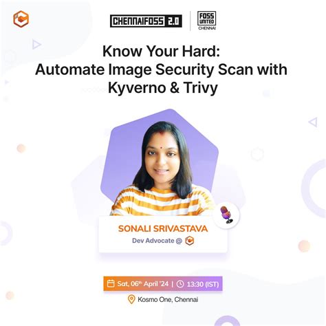 sonali srivastava on linkedin chennai foss opensource kubernetes kyverno policy security