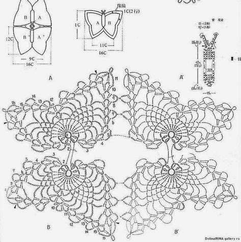 Crochet Butterfly Top Easy And Cute With Diagram Patterns Free ⋆