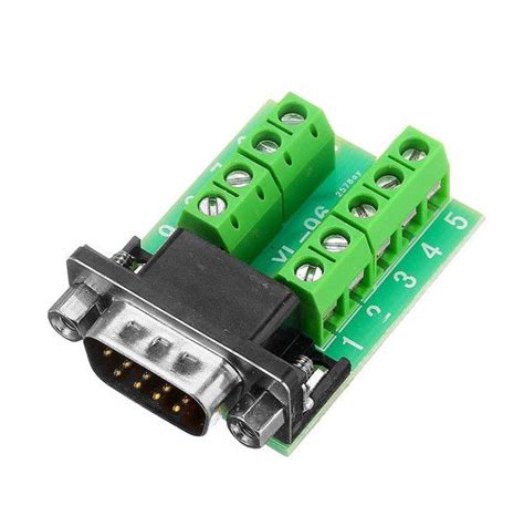 Módulo Adaptador Db9 Serial Rs232 Macho Para Borne Eletrogate 12 Anos