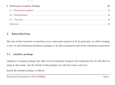 R How To Edit Footer In RMarkdown Using The Fancyhdr Package Stack Overflow