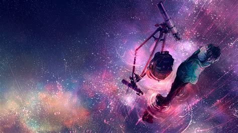 Anime Galaxy Wallpapers 4k Hd Backgrounds On Wallpaperbat