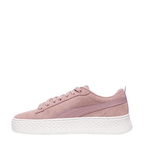 Puma Smash Platform Sd Sneakers Roze Wehkamp