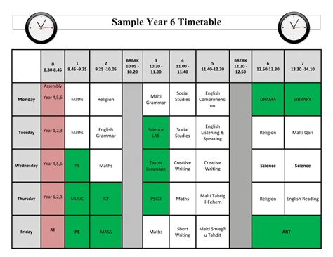 Primary School Curriculum The Archbishops Minor Seminary