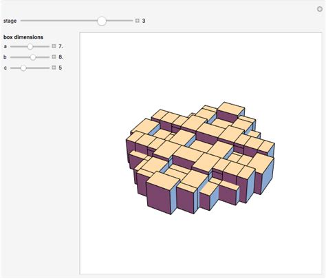 Box Toppling Patterns Wolfram Demonstrations Project