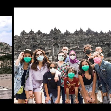 6 Potret Bcl Dan Noah Aidan Sinclair Piknik Di Borobudur Bareng