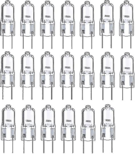 10pcs G4 Halogen Bulb 35w 12v Dimmable Capsule Bulb Gy6 35 Landscape Light For Under Cabinet