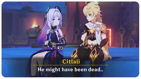 Citlali Explains Ororons Sacrifice Cutscene Genshin Impact 5 1