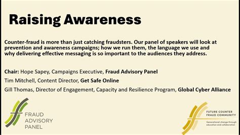 Raising Awareness Youtube