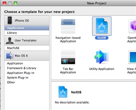 Creating An Xcode Project Template Codeproject