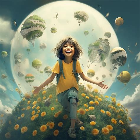 Premium Ai Image Spreading Joy On World Smile Day Celebrating The Power Of Smiles