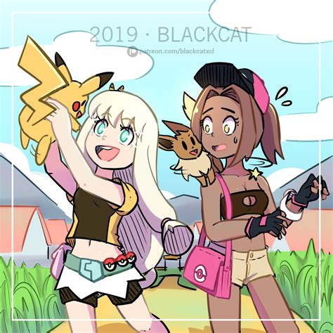 Pkmn Lets Go Cocoa And Candy By Blackcatart On Newgrounds